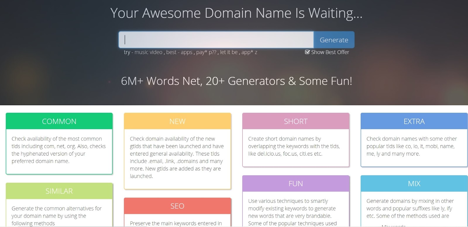 30+ Best FREE Company Name Generator